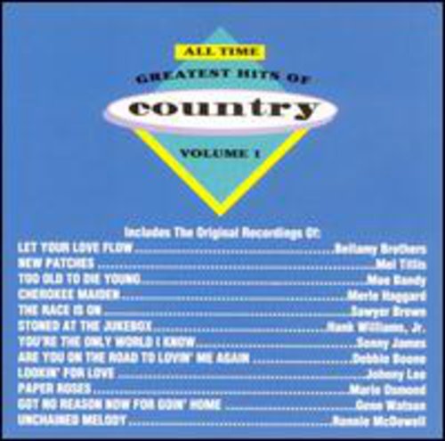 Various Artists - All Time Greatest Country 1 / Various CD (Manufactur