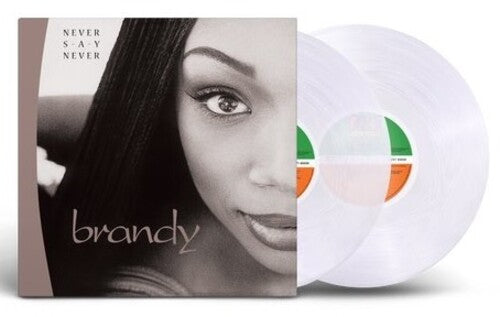 Brandy - Never Say Never 2LP (Clear Vinyl)