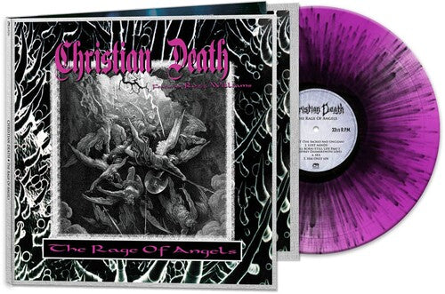 Christian Death - The Rage Of Angels LP (Purple & Black Splatter Vinyl