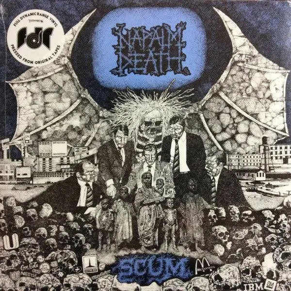 Napalm Death – Scum LP (Blue Vinyl)
